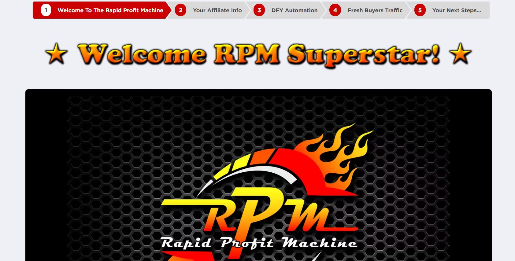 Rapid Profit Machine Review: James Neville-taylor Rpm Affiliate System ...
